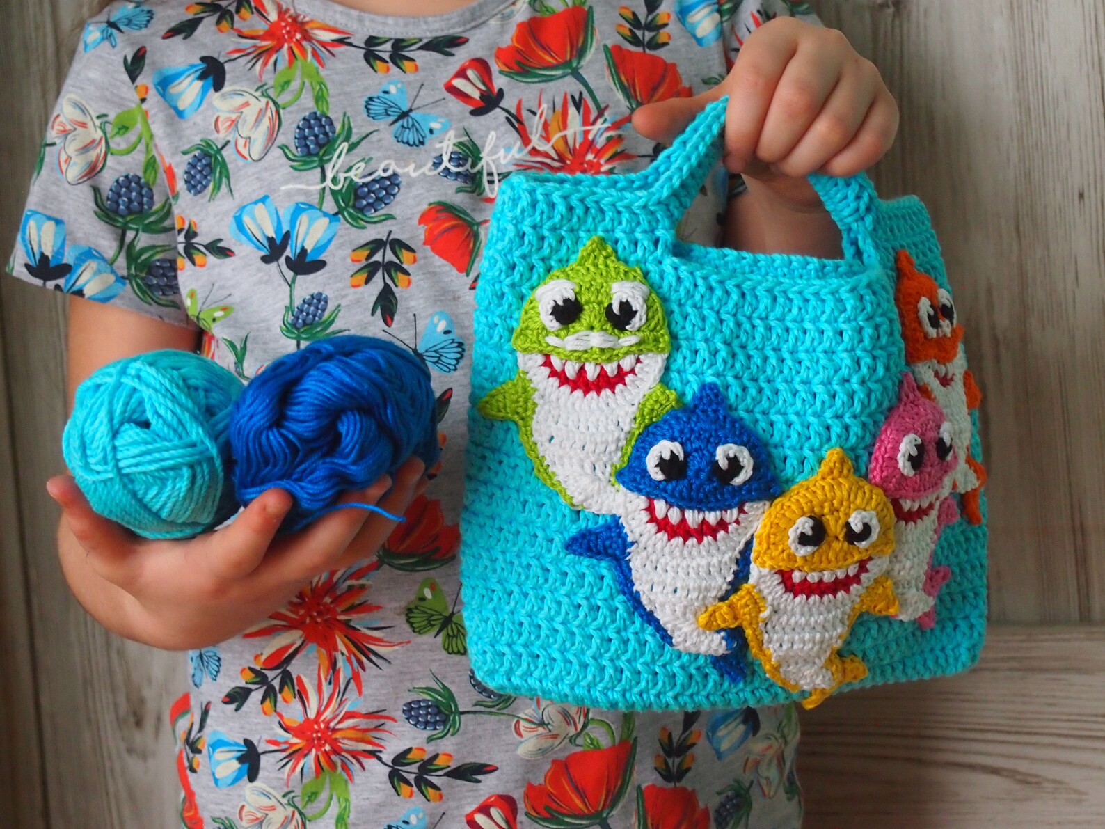 Sharks Handbag Crochet Patterns Crochet Pattern Shark Purse - Etsy
