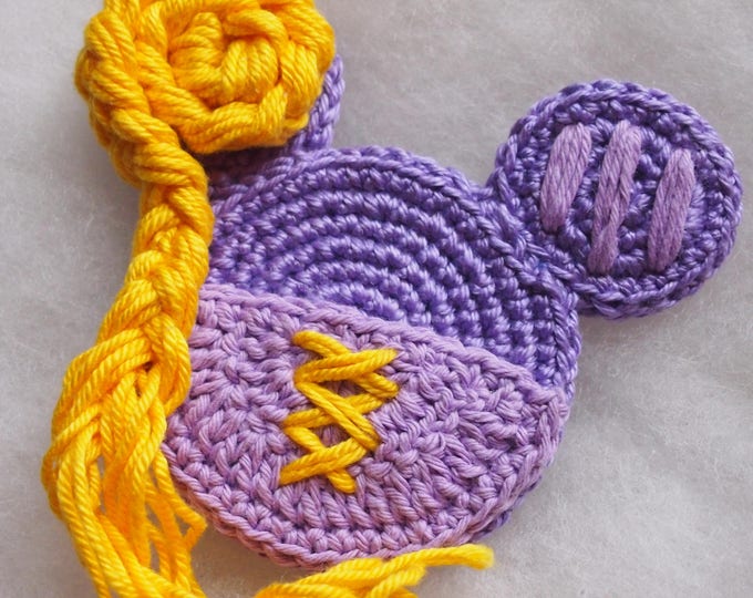 Disney Princess Rapunzel, Minnie Mouse Ears Crochet Pattern, Princess ...