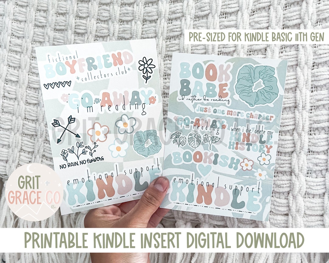 Boho E-reader Case Inserts – DIGITAL DOWNLOAD | Basic 11th Gen - Etsy