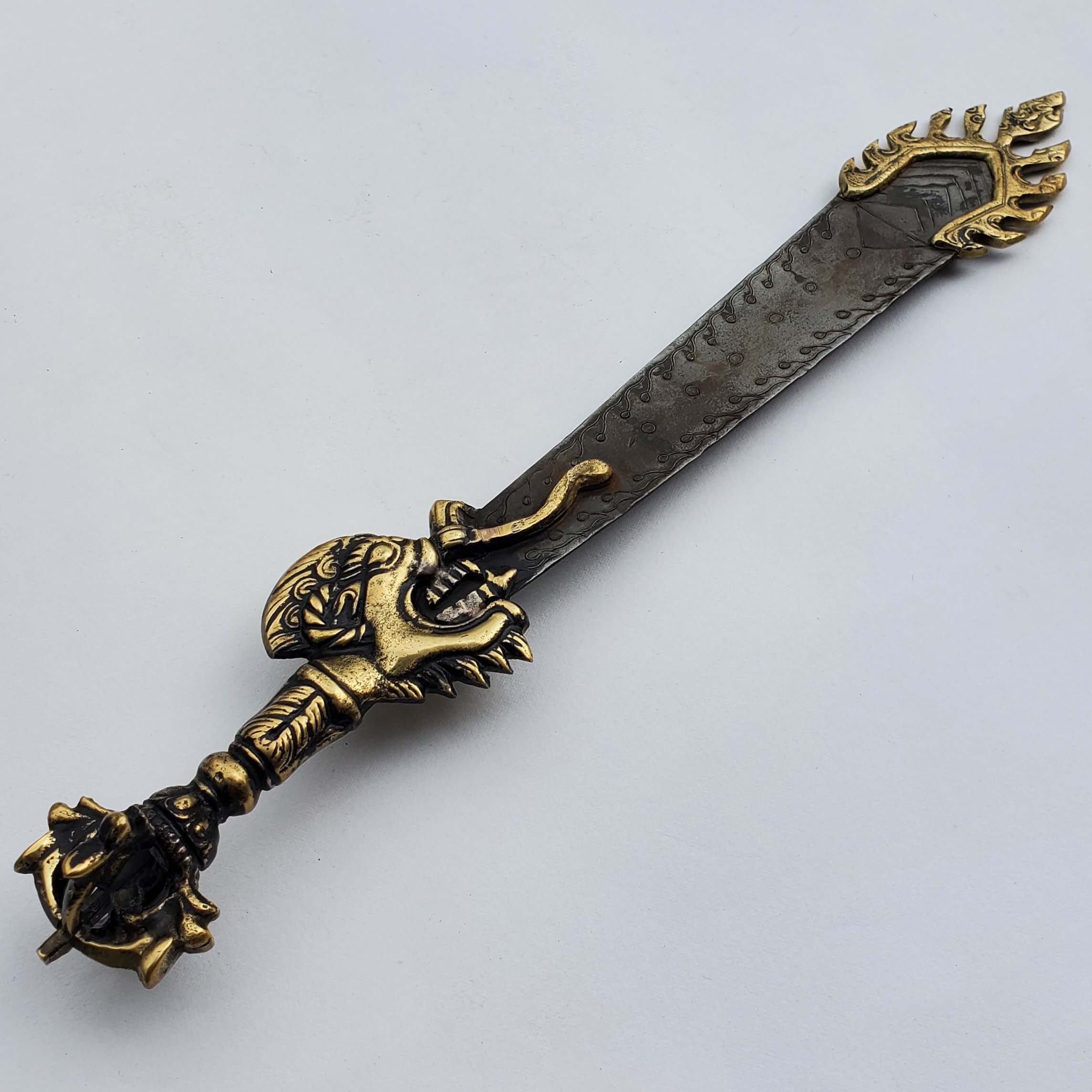 Tibetan Buddhist Manjushree's Sword (khadga) 15.5" - Nepal - Etsy