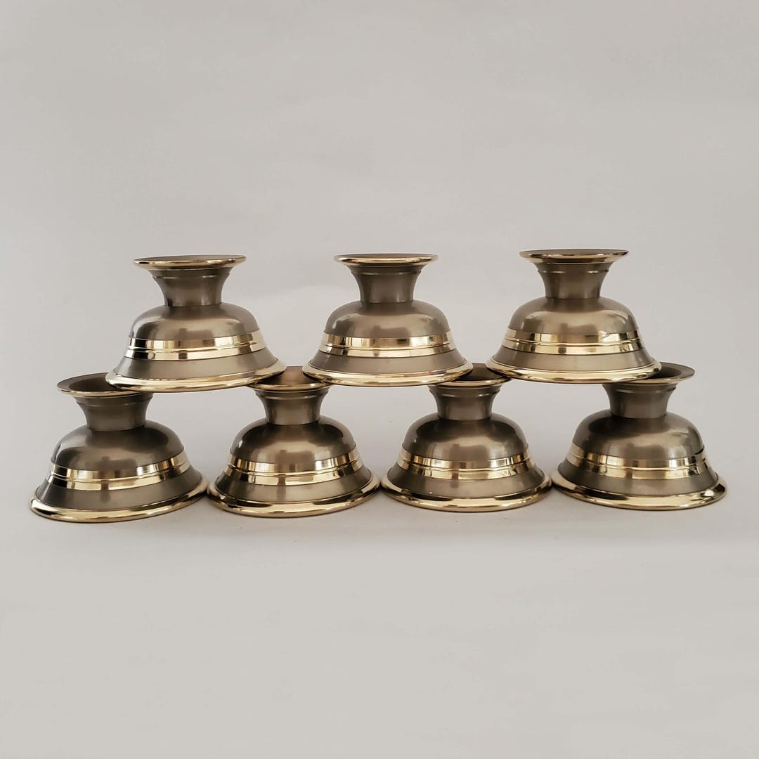 Tibetan Buddhist Bronze Water Offering Bowls With Stand 7pcs - Nepal - Etsy