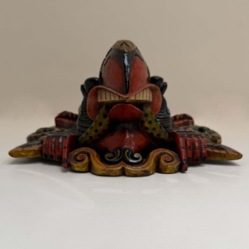 Nepalese Wooden Huge Garuda/cheppu Mask Wall Hanging 19" - Nepal - Etsy