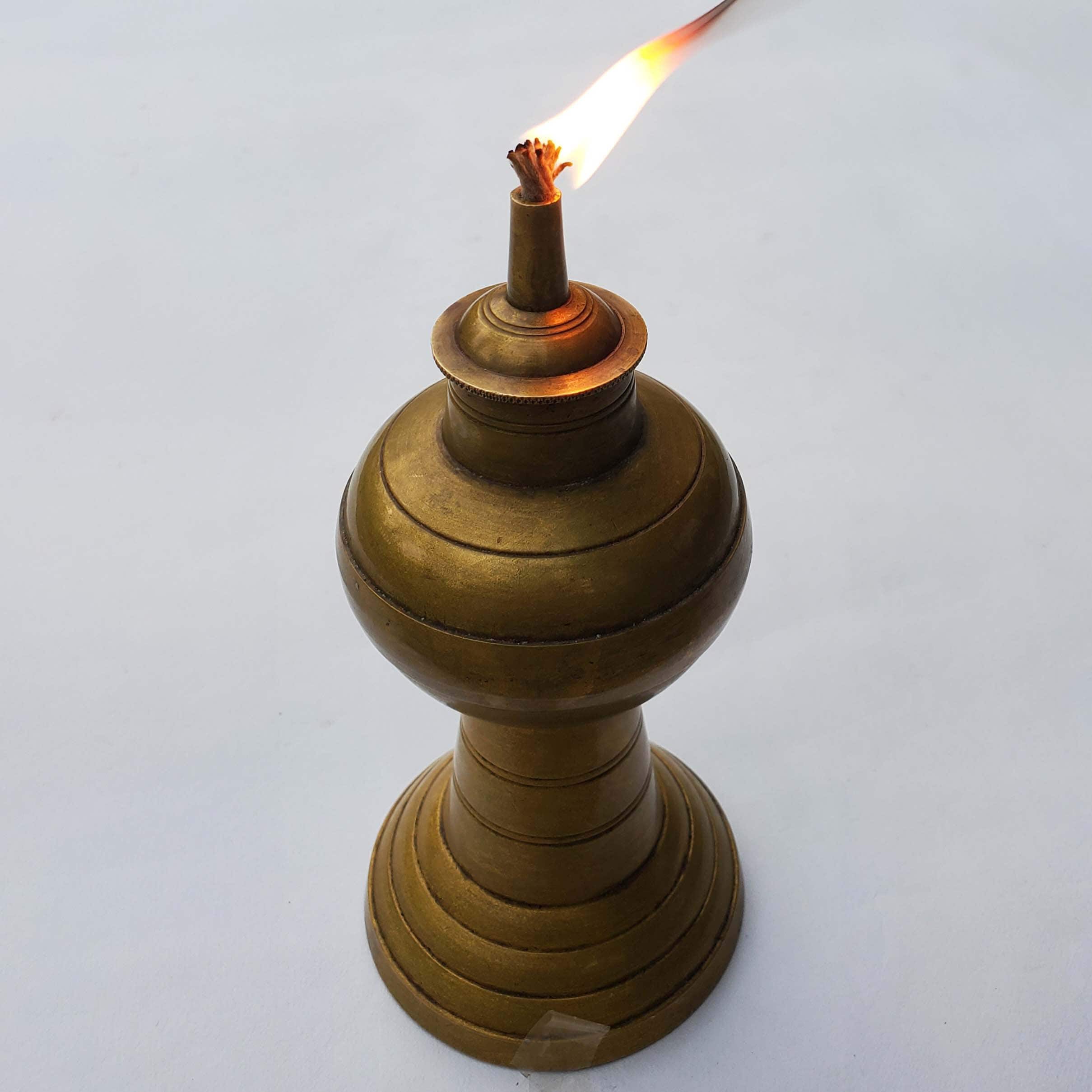 Antique Nepalese Newari Traditional Oil Lamp 6.5 Nepal - Etsy