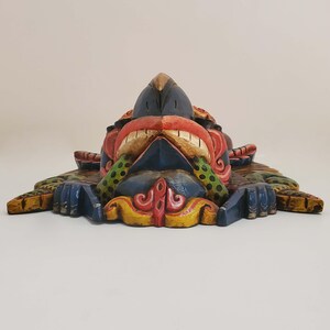 Nepalese Wooden Huge Garuda/cheppu Mask Wall Hanging 16" - Nepal - Etsy