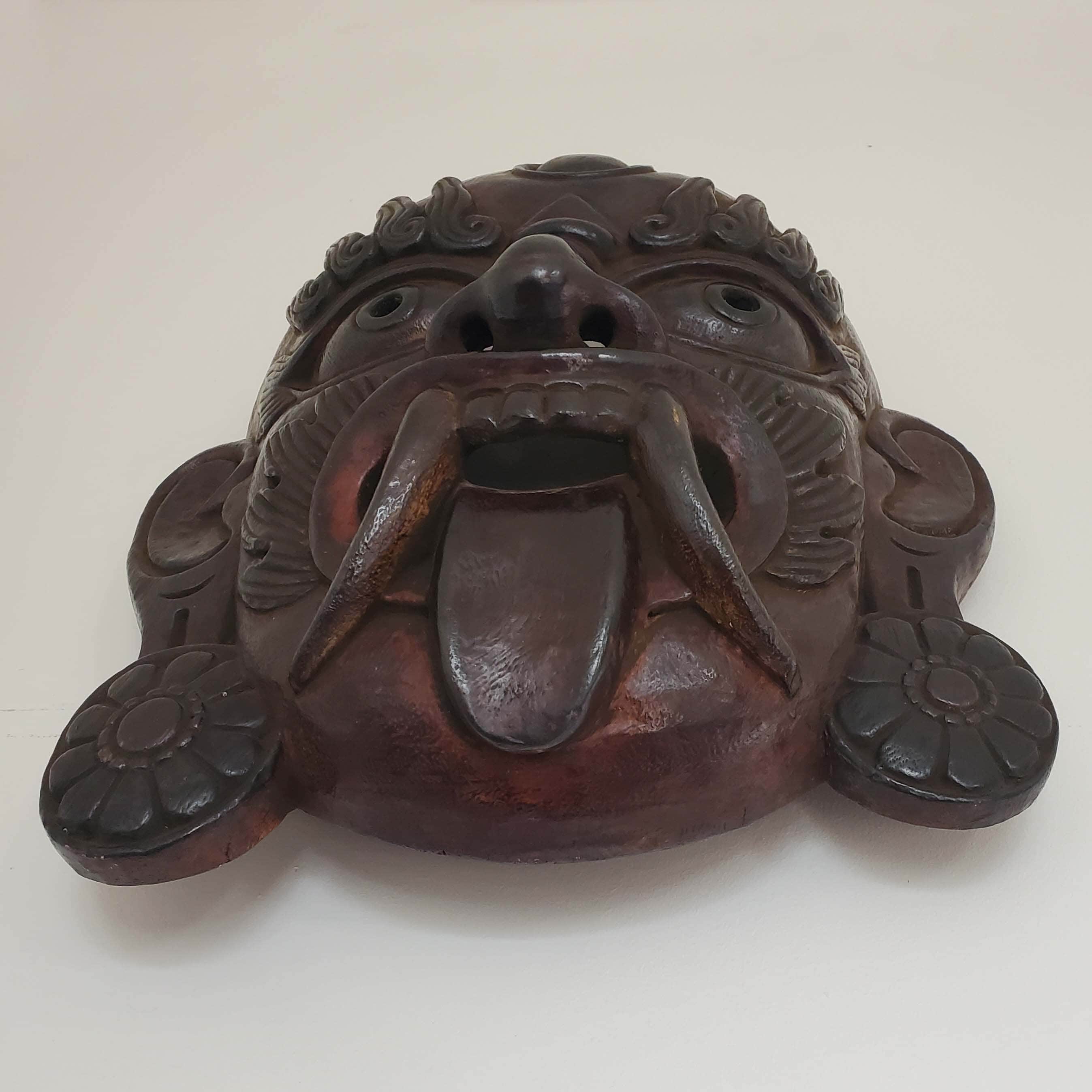 Rare Nepalese Wooden Lakhe Mask Wall Hanging 16 Nepal - Etsy