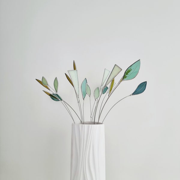 Stained Glass Leaves - Etsy