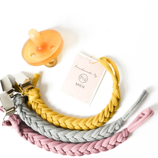 Ribbon Pacifier Clip - Etsy