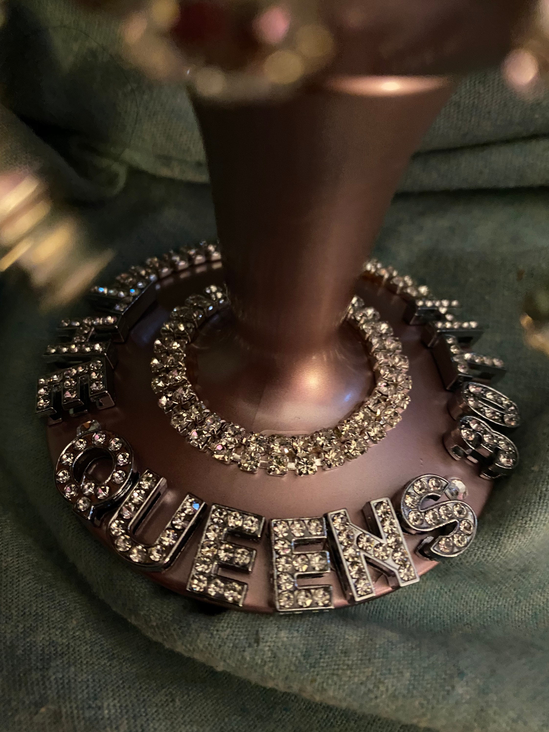 Luxury Diva / Pimp Chalice With Rhinestone Fringe and | Etsy