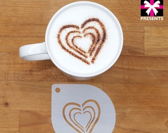 Coffee Design Stencil Coffee Stencil Reusable Stencil - Etsy Canada