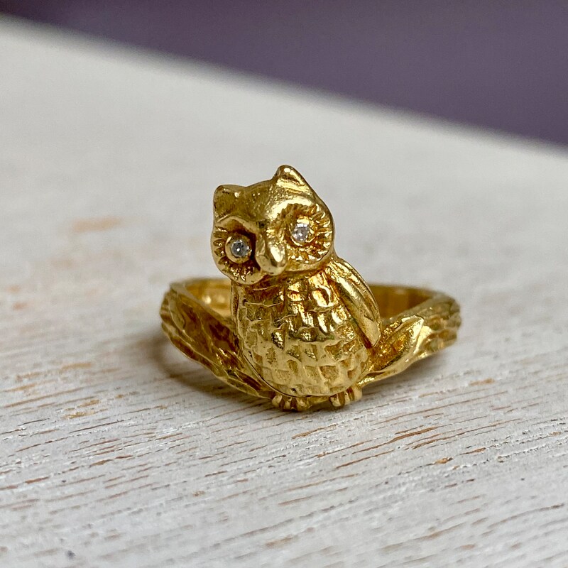 Owl Rings - Etsy