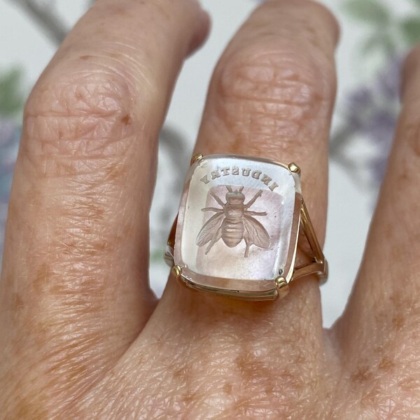 Intaglio Ring - Etsy