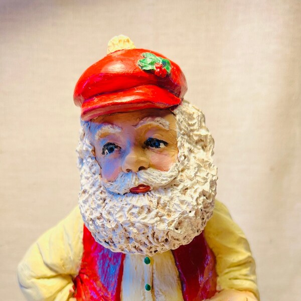 Santa Golfing Figurine - Etsy