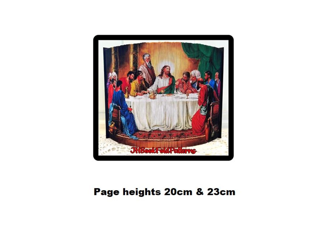 Last Supper Fore-edge Photo Strip Pattern (356PS) - Etsy