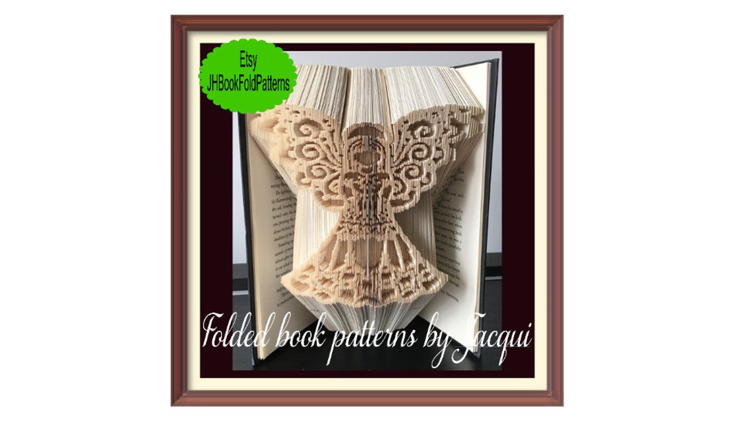 Angel Cut and Fold Pattern (5372) - Etsy