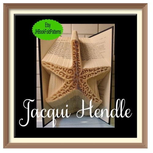 Book Folding Pattern for a Starfish free Tutorial - Etsy UK