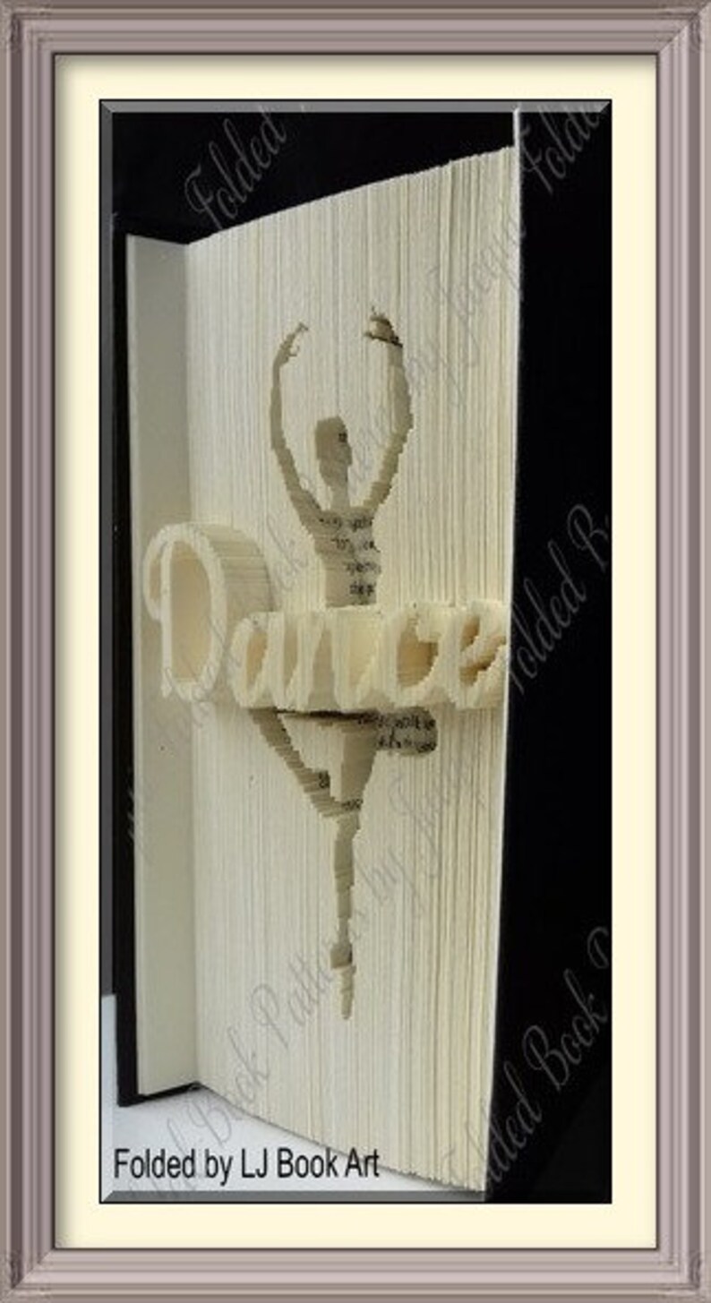 2758. Dance Book Folding - Etsy
