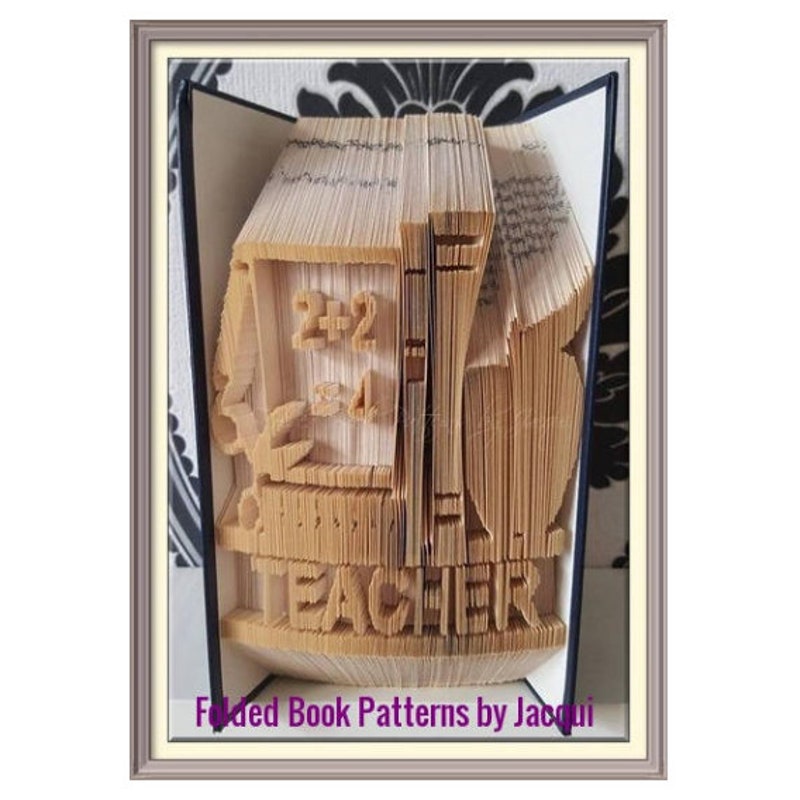 Book Folding Pattern - Etsy