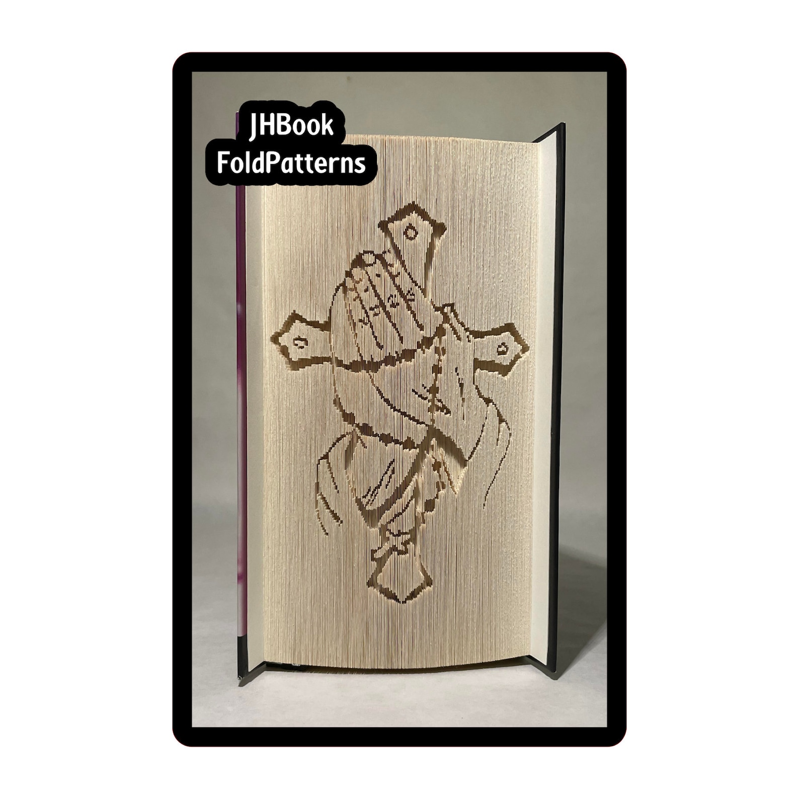 Prayer Cut and Fold Book Art Pattern (5969) - Etsy Canada
