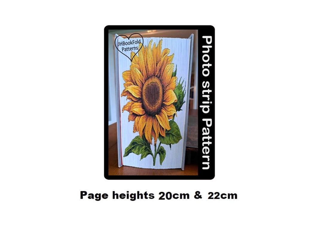 Sunflower Photo Strip Pattern (2519PS) - Etsy