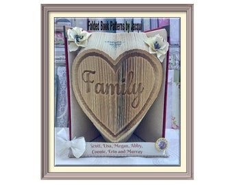 Book Folding Pattern FAMILY TREE 295 Folds Tutorial With - Etsy