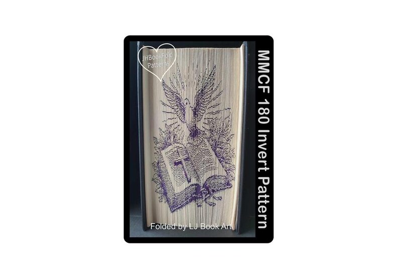 Dove Cross Bible Cut and Fold Pattern (6689) - Etsy