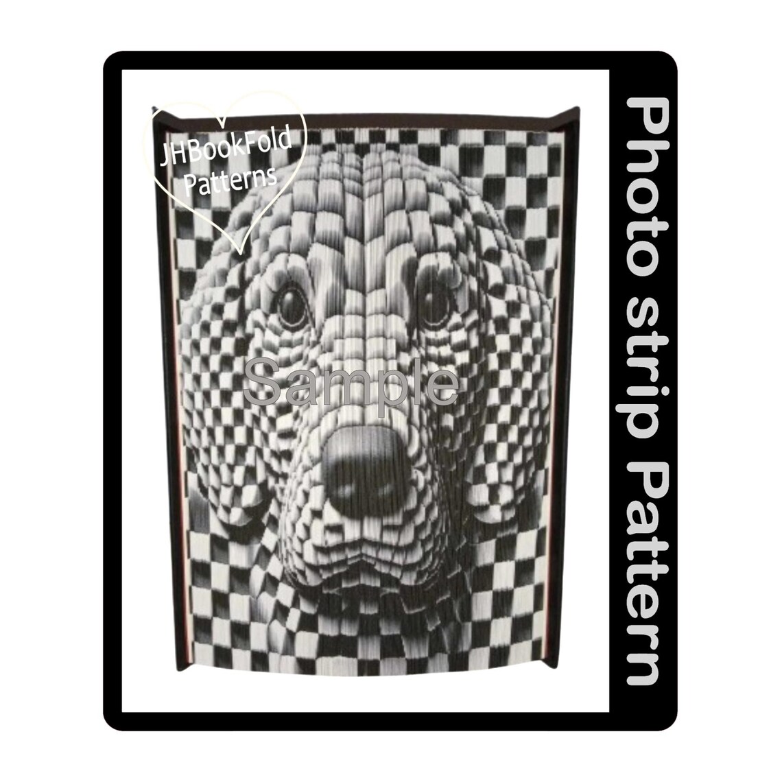 Embrace Photo Strip Book Art Pattern (3382PS) - Etsy