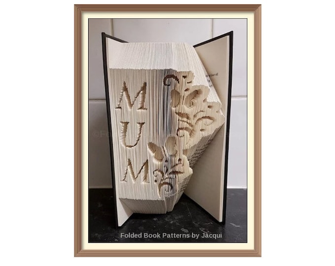 JHBookFoldPatterns | Etsy