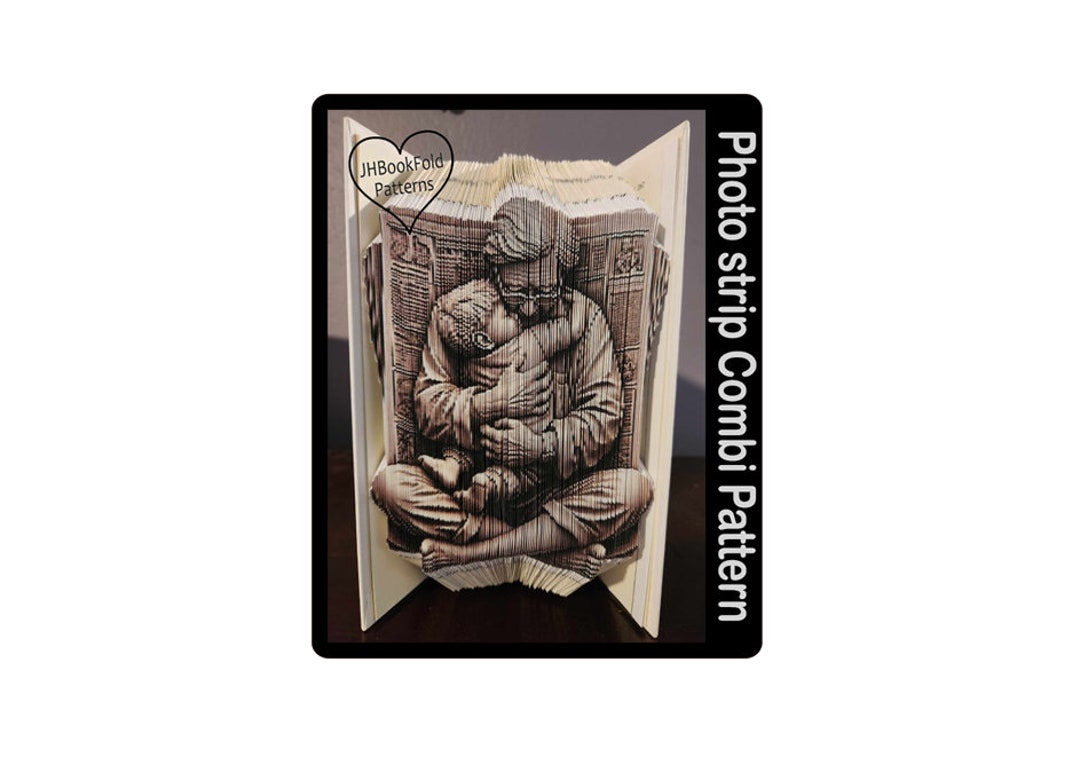 Precious Photo Strip Book Art Pattern (2619PS) - Etsy