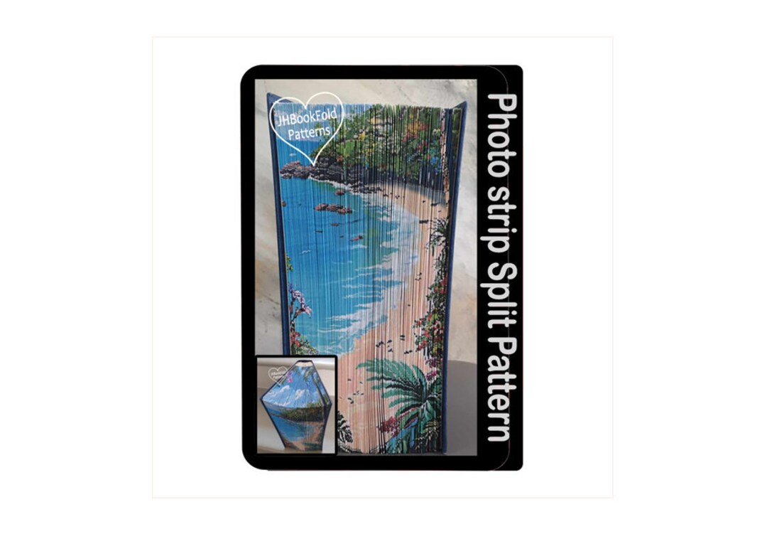 The Beach Split Photo Strip Pattern (2906PS) - Etsy