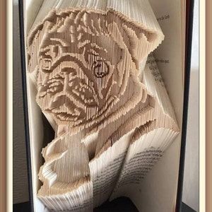 A29. Dog Book Folding Pattern - Etsy UK
