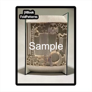 Bear Multi Layer Cut and Fold Book Art Pattern (6102) - Etsy