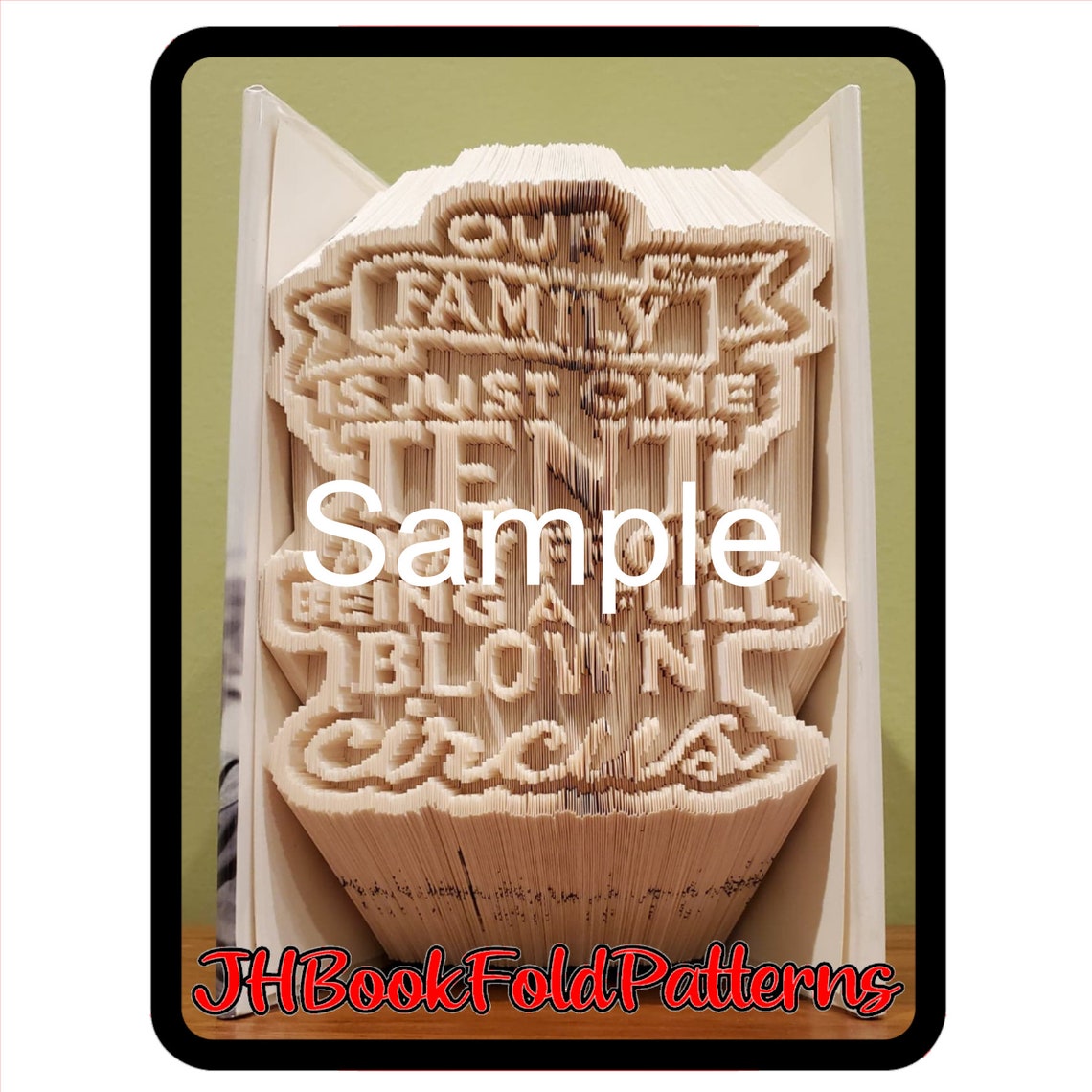 Family Combi Cut and Fold Pattern (6040) - Etsy