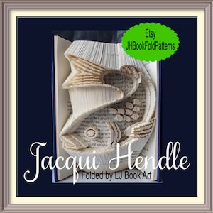 3704. Fish Book Folding Pattern - Etsy UK
