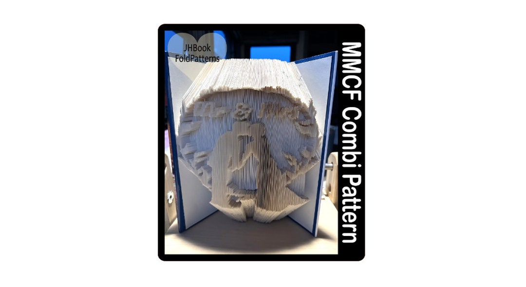 Mr and Mrs Cut and Fold Pattern 6196 - Etsy