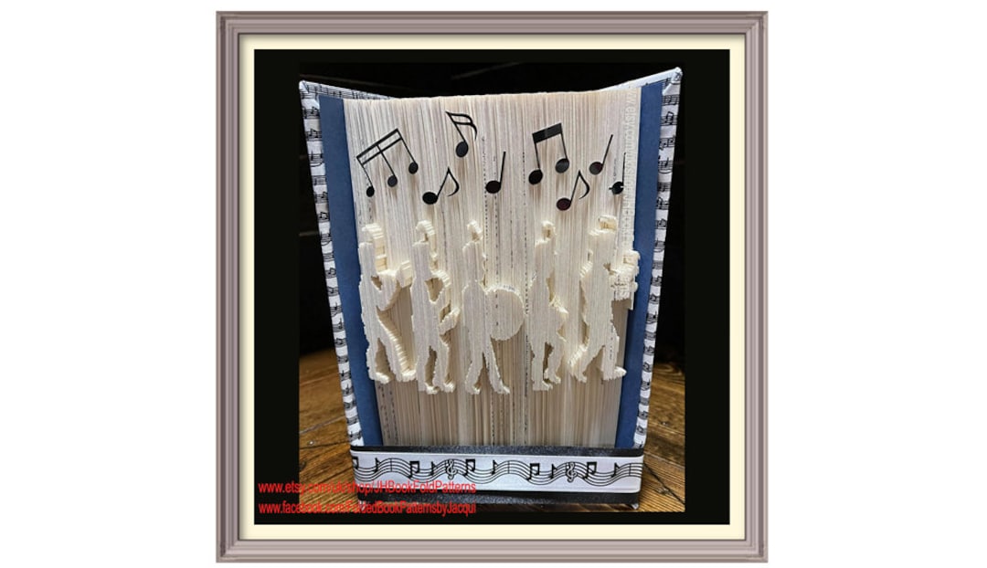 Marching Band Book Fold Pattern 5275 - Etsy