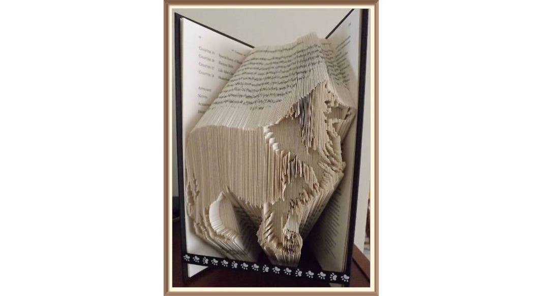 Dog Book Folding Pattern (202) - Etsy