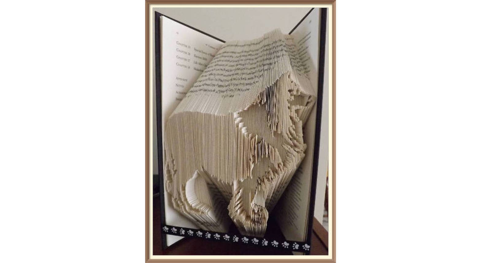 Dog Book Folding Pattern (202) - Etsy