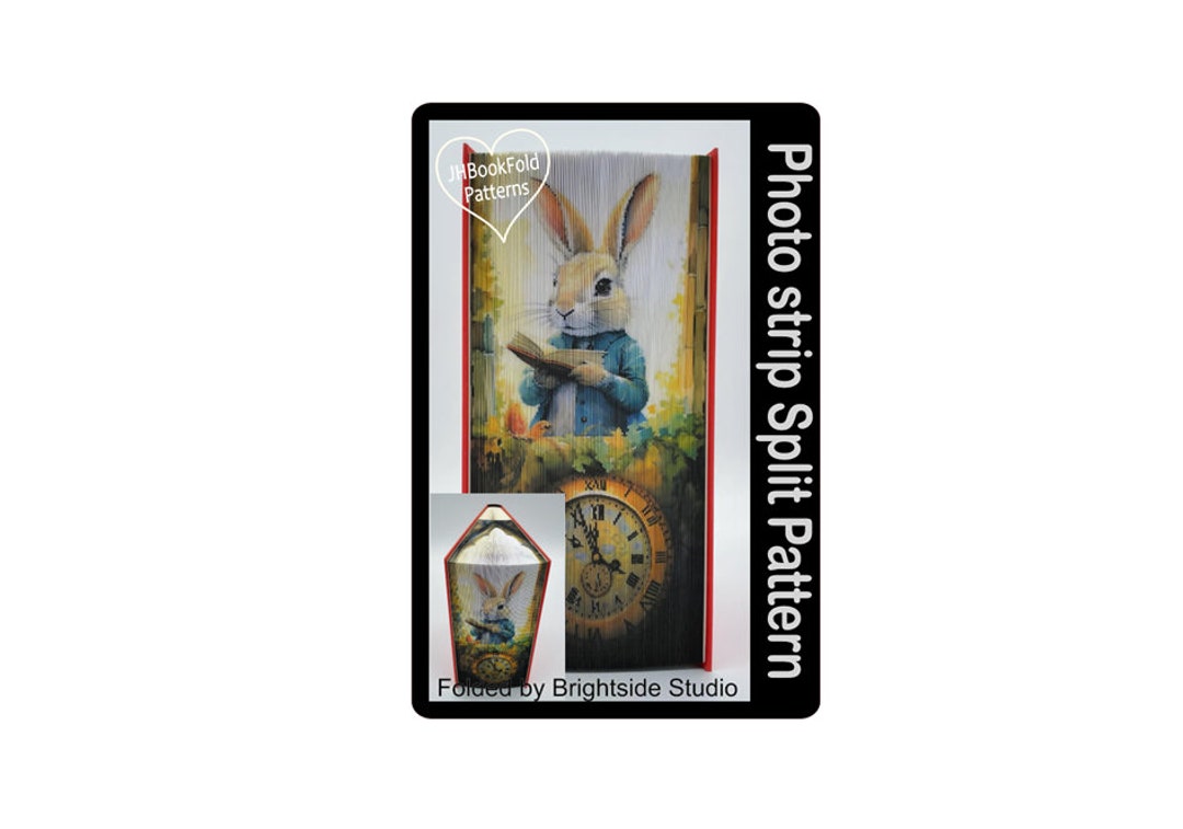 White Rabbit Split Photo Strip Pattern (2711PS) - Etsy