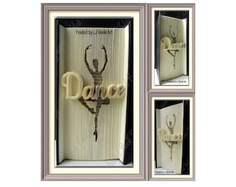 Dance Book Folding Pattern and Beginners Tutorial. Make Your Own Dancer ...