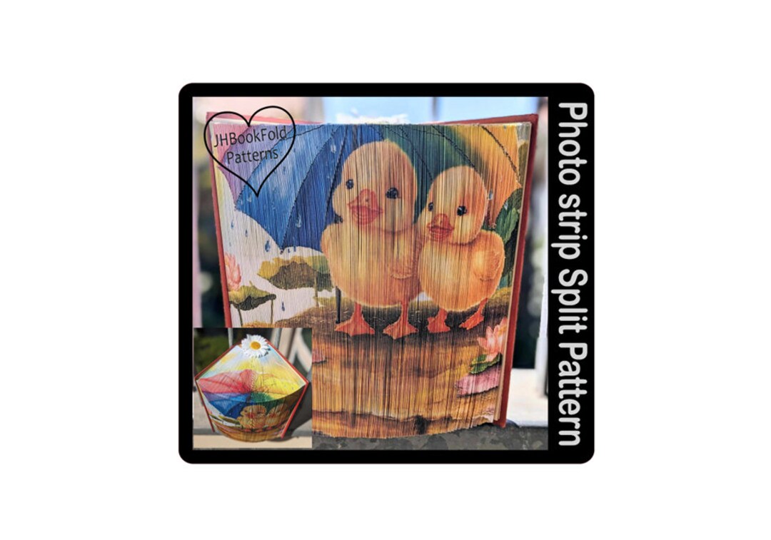 Ducklings Split Photo Strip Pattern (2856PS) - Etsy
