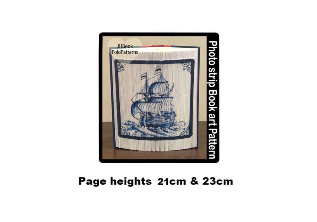 Delft Ship Photo Strip Pattern (818PS) - Etsy