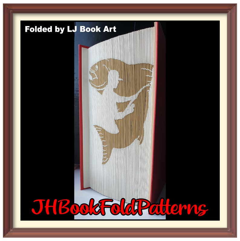 Angler Book Fold Pattern (5739) - Etsy