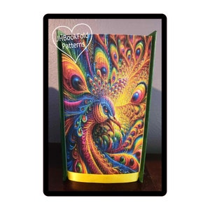 Peacock Eyes Photo Strip Book Art Pattern (2570PS) - Etsy