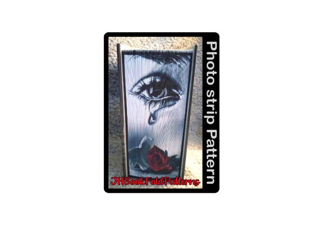 Tear Drop Fore Edge Photo Strip Pattern (1716PS) - Etsy