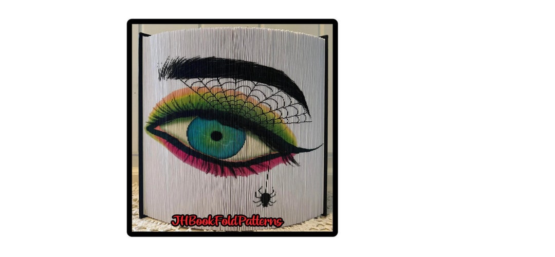 Spider Eye Photo Strip Book Art Pattern 295PS - Etsy