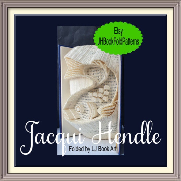 3704. Fish Book Folding Pattern - Etsy UK