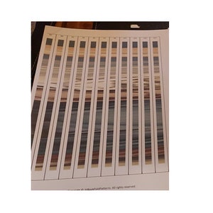 Floral Wooden Cross Photo Strip Pattern (1142PS) - Etsy