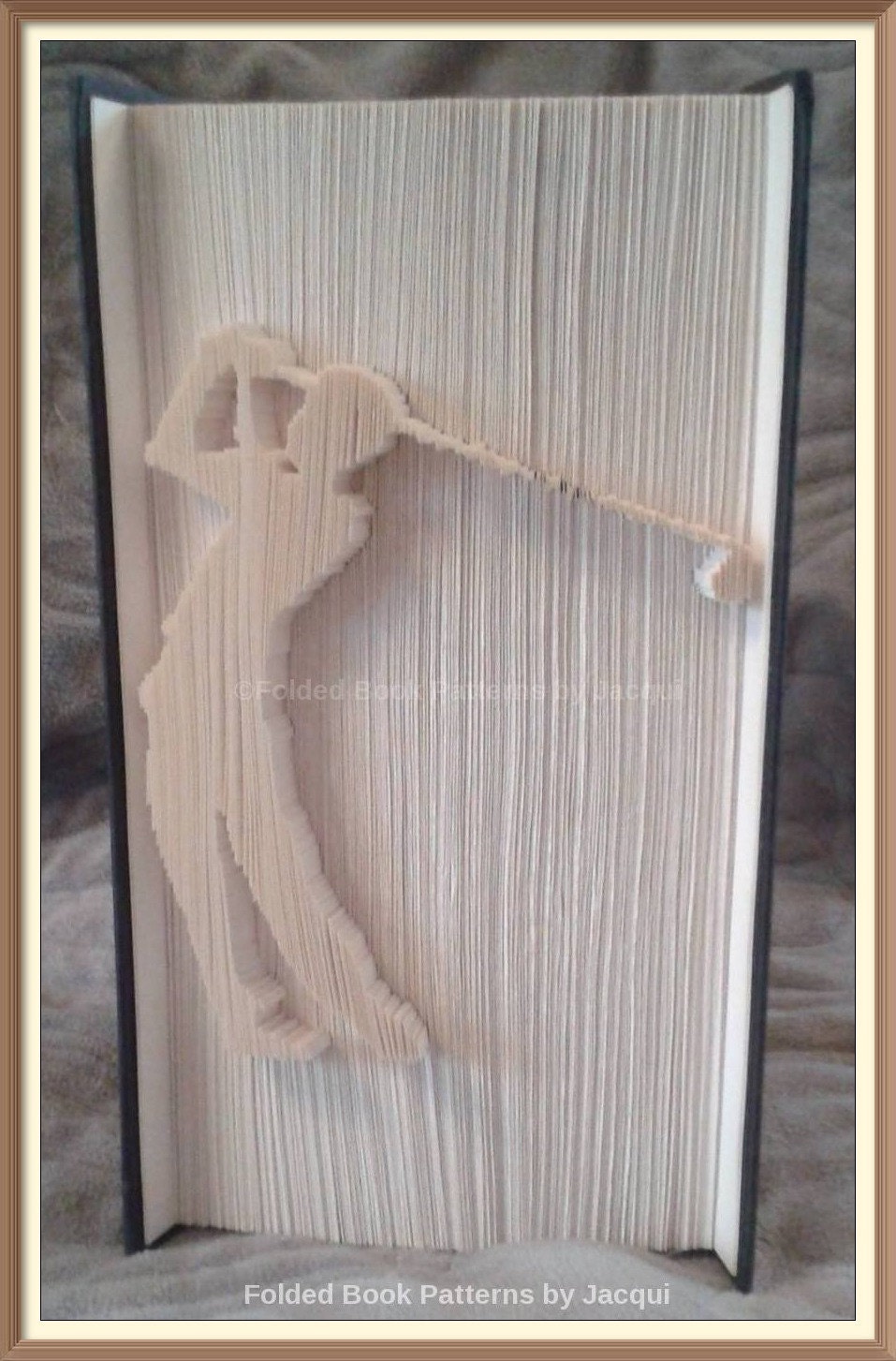 848. Simple Golf Book Folding Pattern - Etsy UK