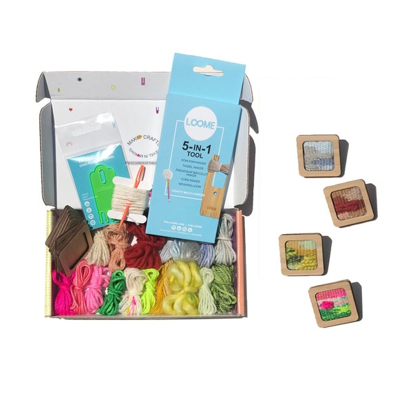 Mini Weaving Kit - Etsy UK