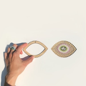 WEAVING LOOM MINI: Eye, Rainbow, Square - Etsy